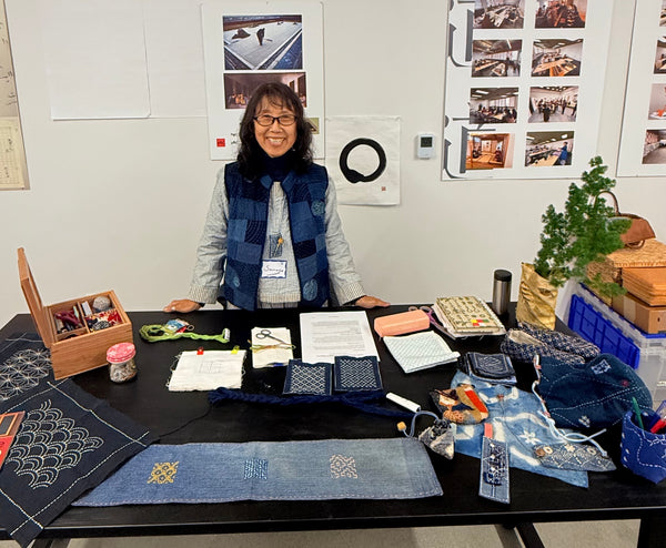 *Sashiko Basics: An Introduction Workshop for Beginners - Wildfiber Studio
